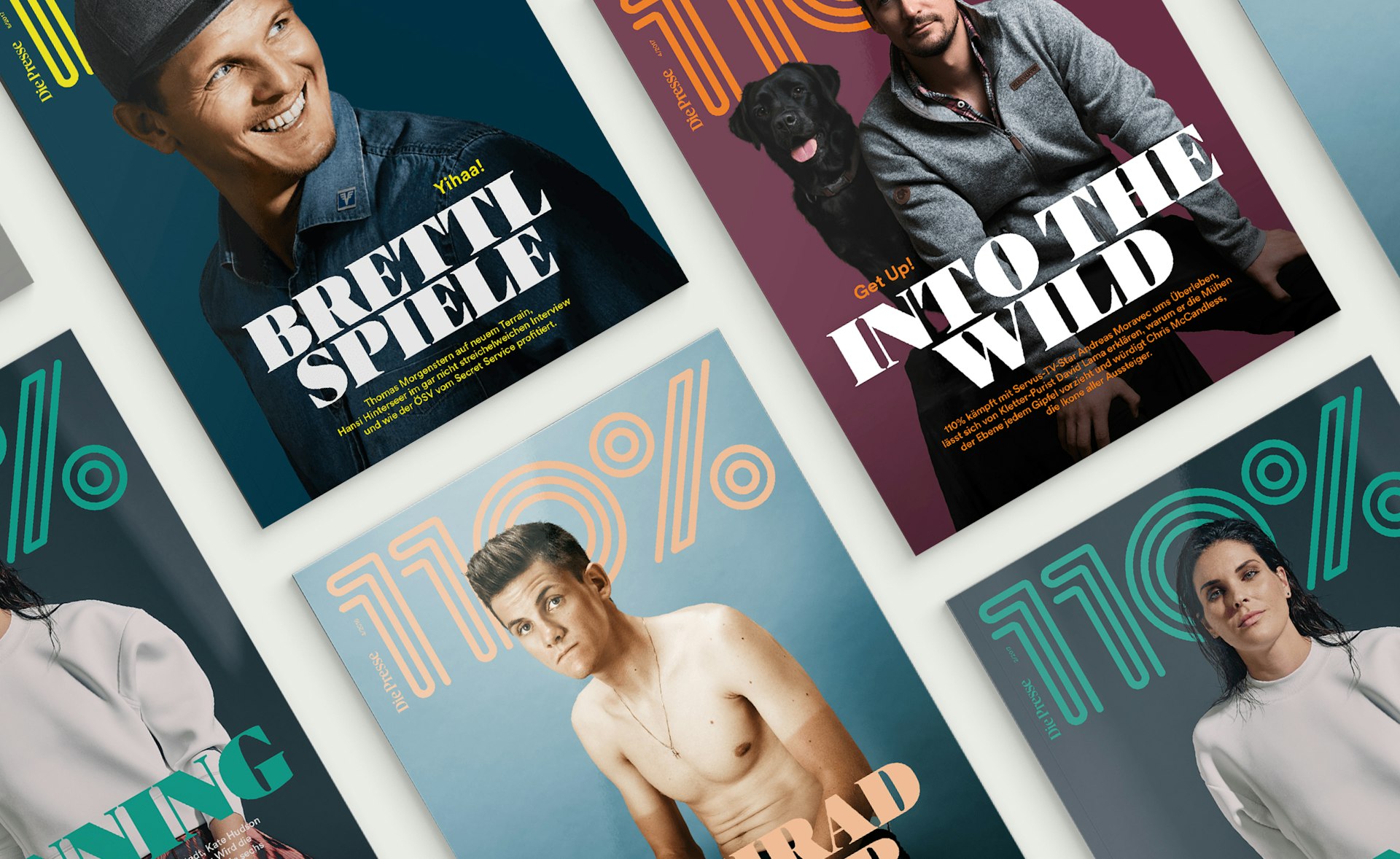 110 Prozent - Interactive Magazine. Made by wild.